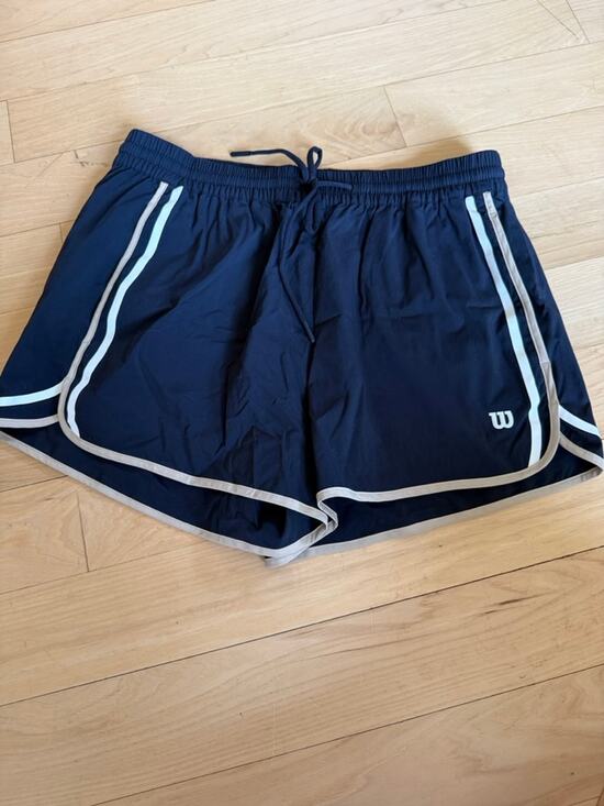 Wilson | Shorts | Wilson Black And White Athletic Shorts | Poshmark